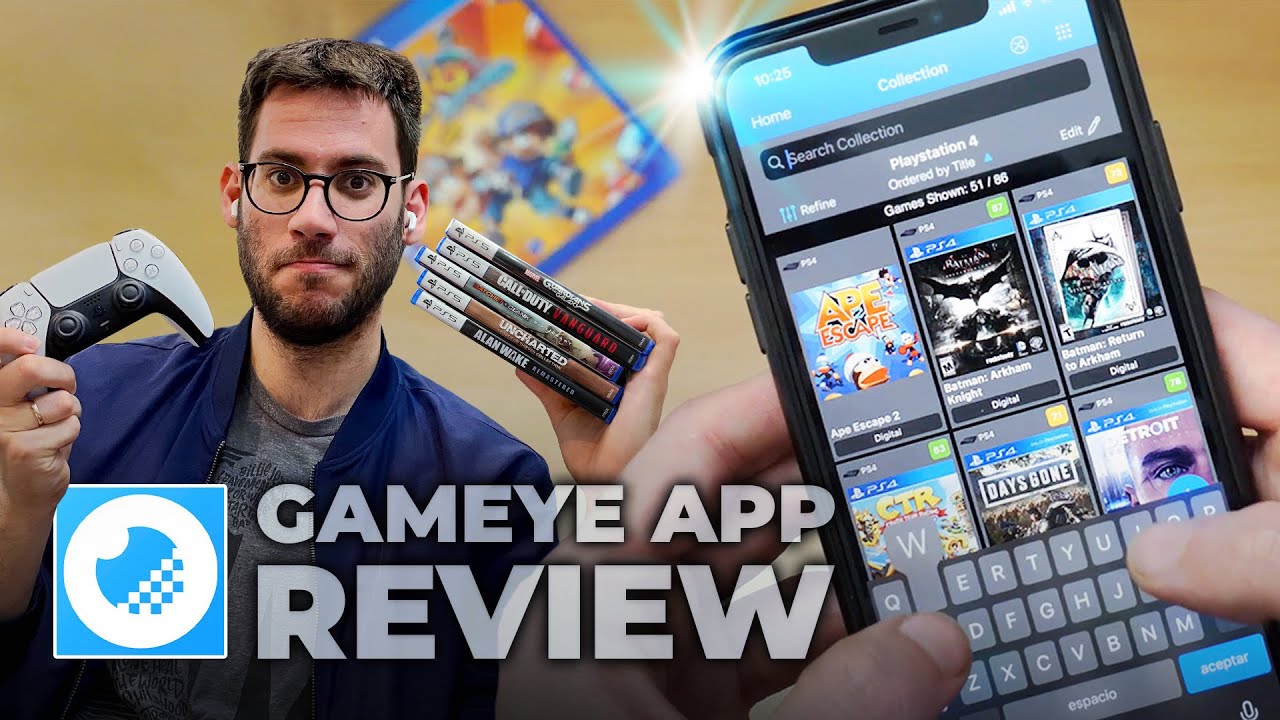 Cataloga tus videojuegos con GAMEYE! | Review - YouTube