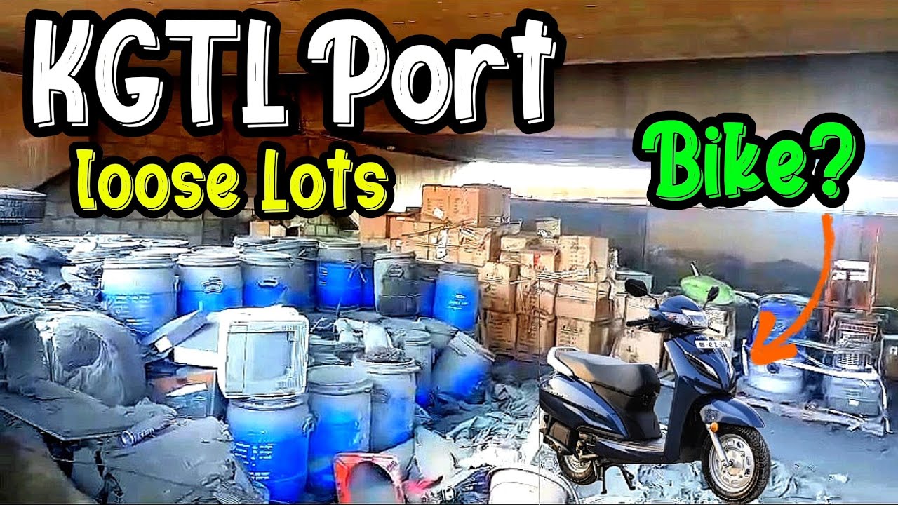 Affordable Loose Lots Auction | KGTL Port Karachi - YouTube