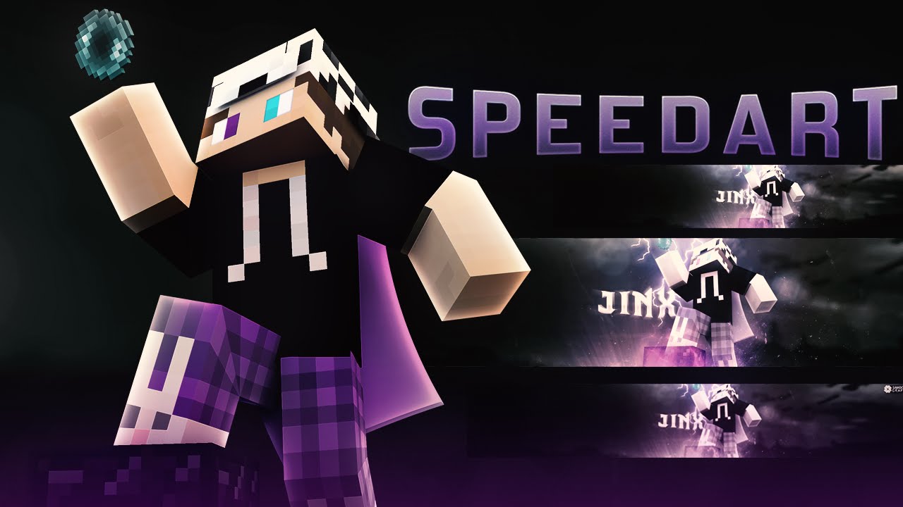 Minecraft Banner Speedart - Jinx (GFX) [37] - YouTube