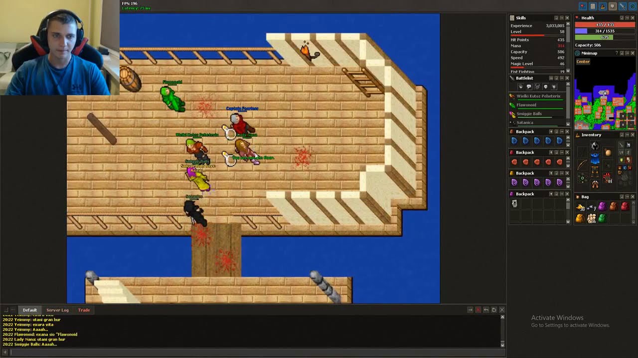 Tibia Punio zadymka ODC17!! - YouTube