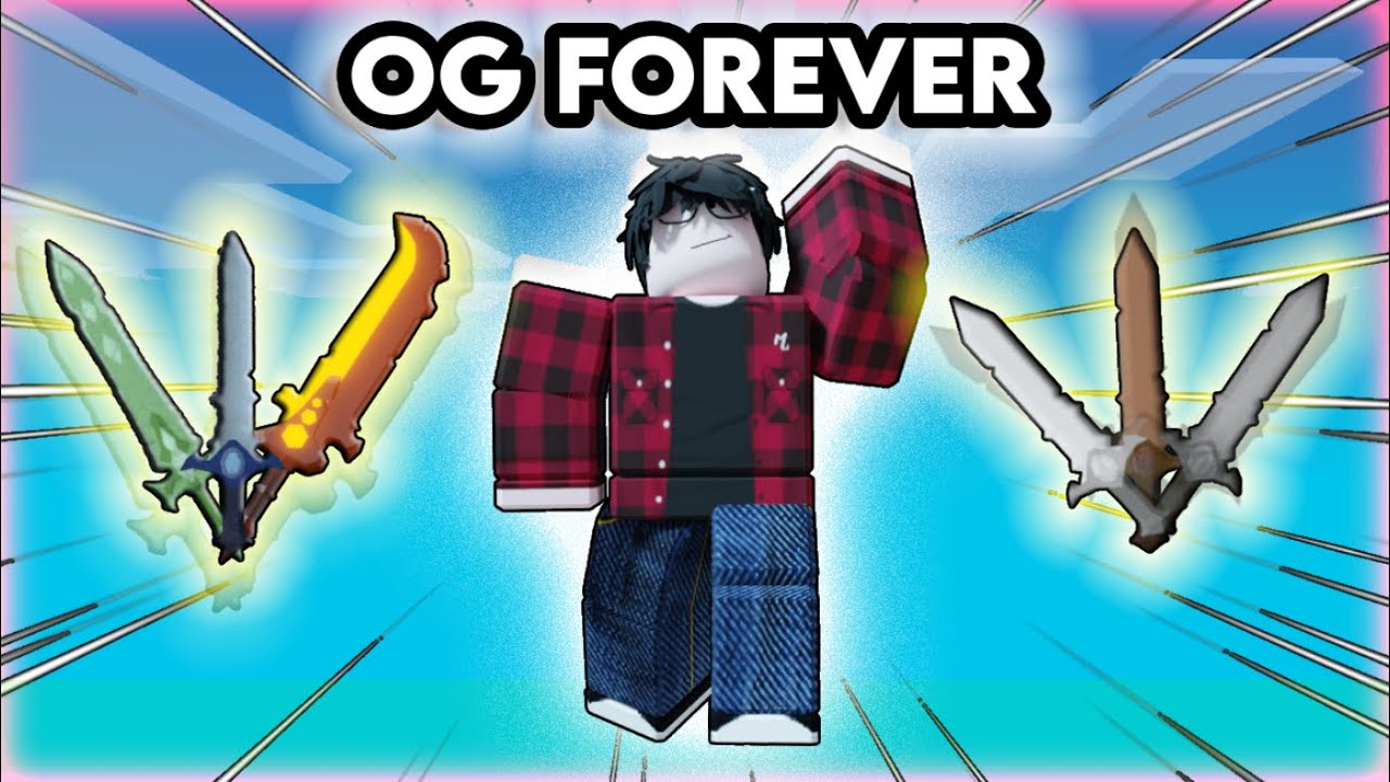 I Use only OG Swords... [ Roblox Bedwars ] - YouTube