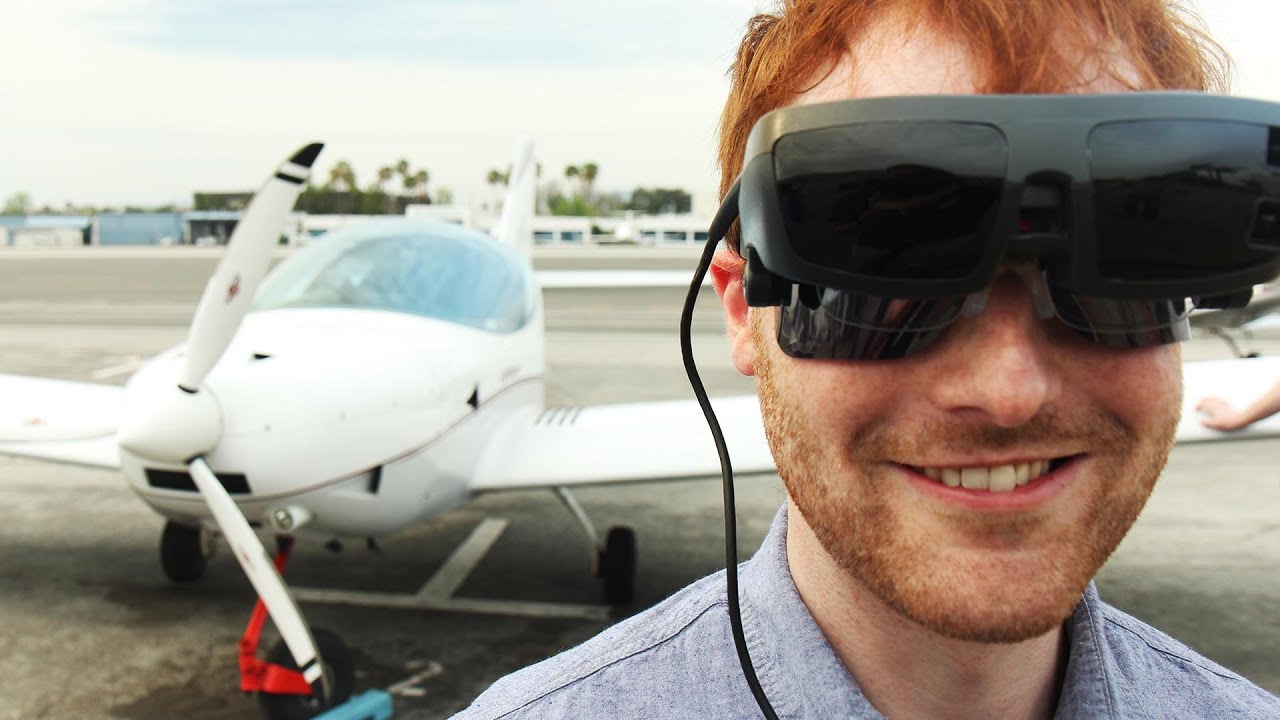 A Blind Man Flies A Plane For The First Time - YouTube
