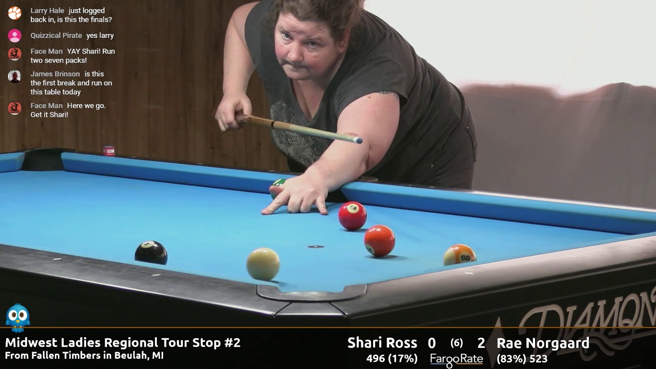 Shari Ross vs Rae Norgaard (Finals 2) - 2018 MLRT Stop #2 - YouTube