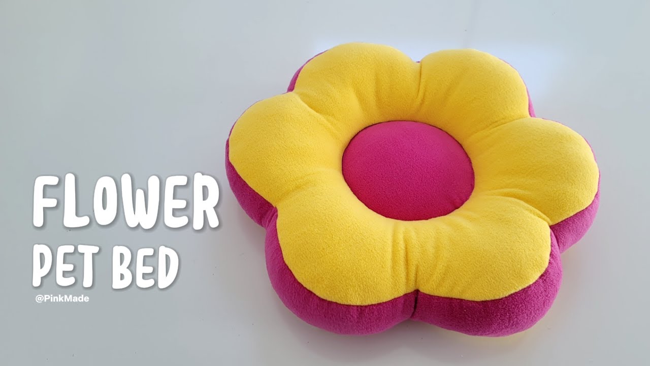 How to make Flower Pet bed | DIY Pet Bed | Sewing | Craft art - YouTube
