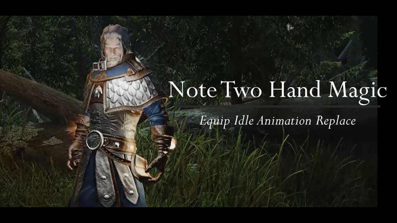 Note - Two Hand Magic Equip Idle Animation #shorts - YouTube