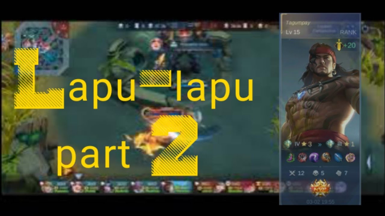 Lapu Lapu #mobilelegend part 2 @jmcarcosia #lapulapu #subscribe - YouTube