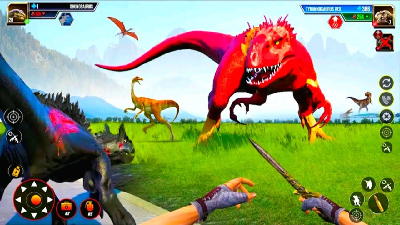 Best Dino Games - Allosaurus Simulator Dinosaur Survival Battle 3D ...
