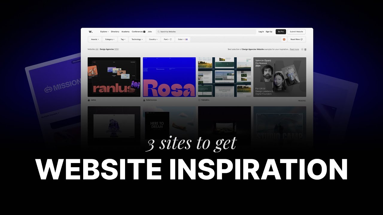 Top 3 go-to sites to get web design inspiration as web designer in 2024 ...