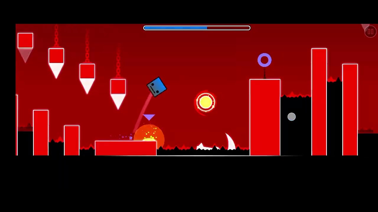 Pasandome un nivel random de geometry dash XD - YouTube