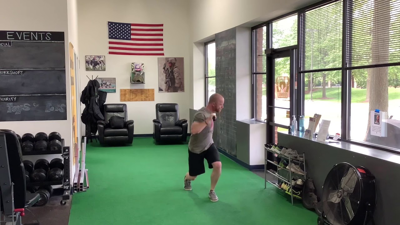 Steel Mace: Split Stance Rotational Punch - YouTube