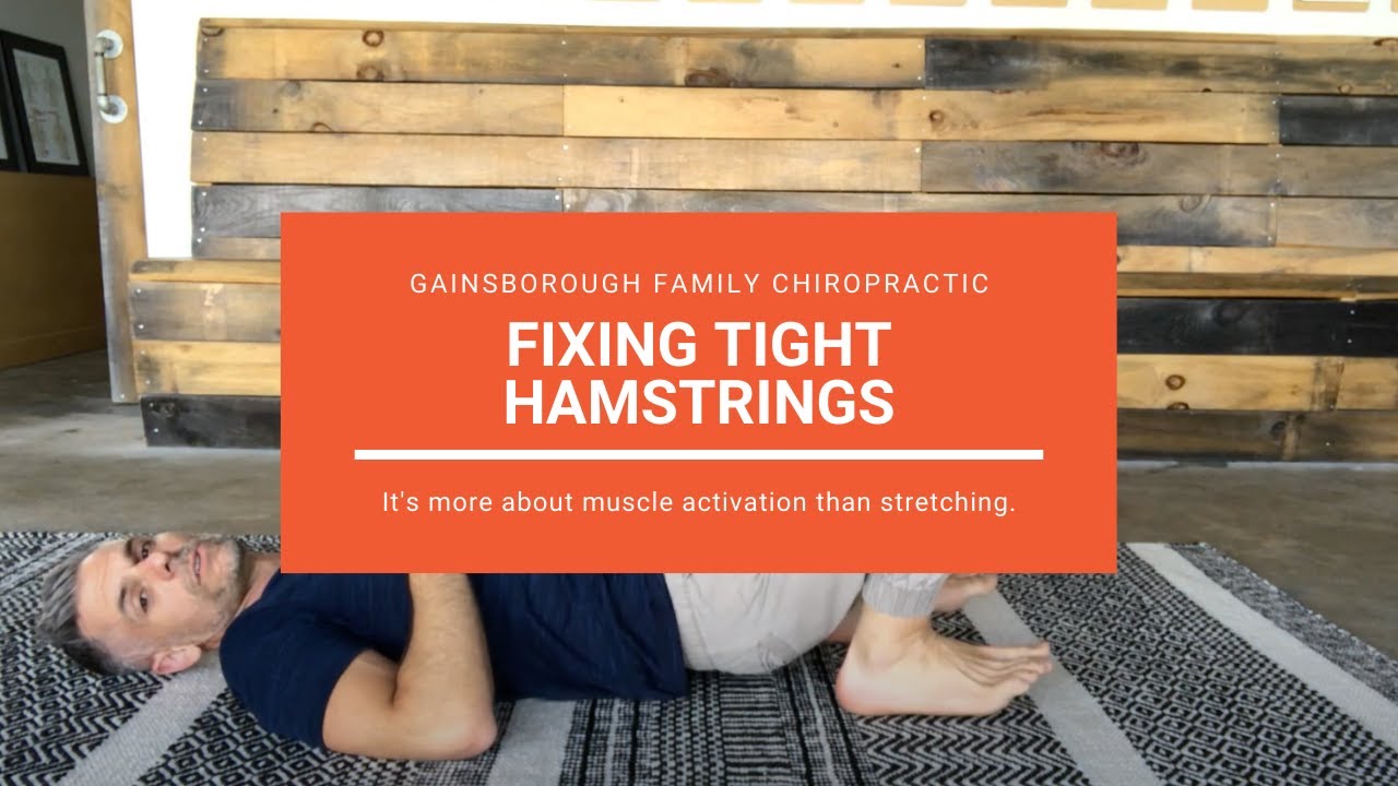Fixing Tight Hamstrings - YouTube