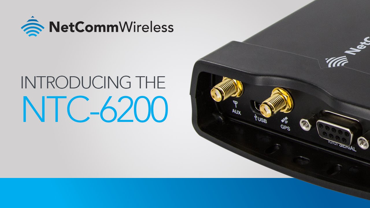 Introducing the 3G M2M Router Plus (NTC-6200) - YouTube