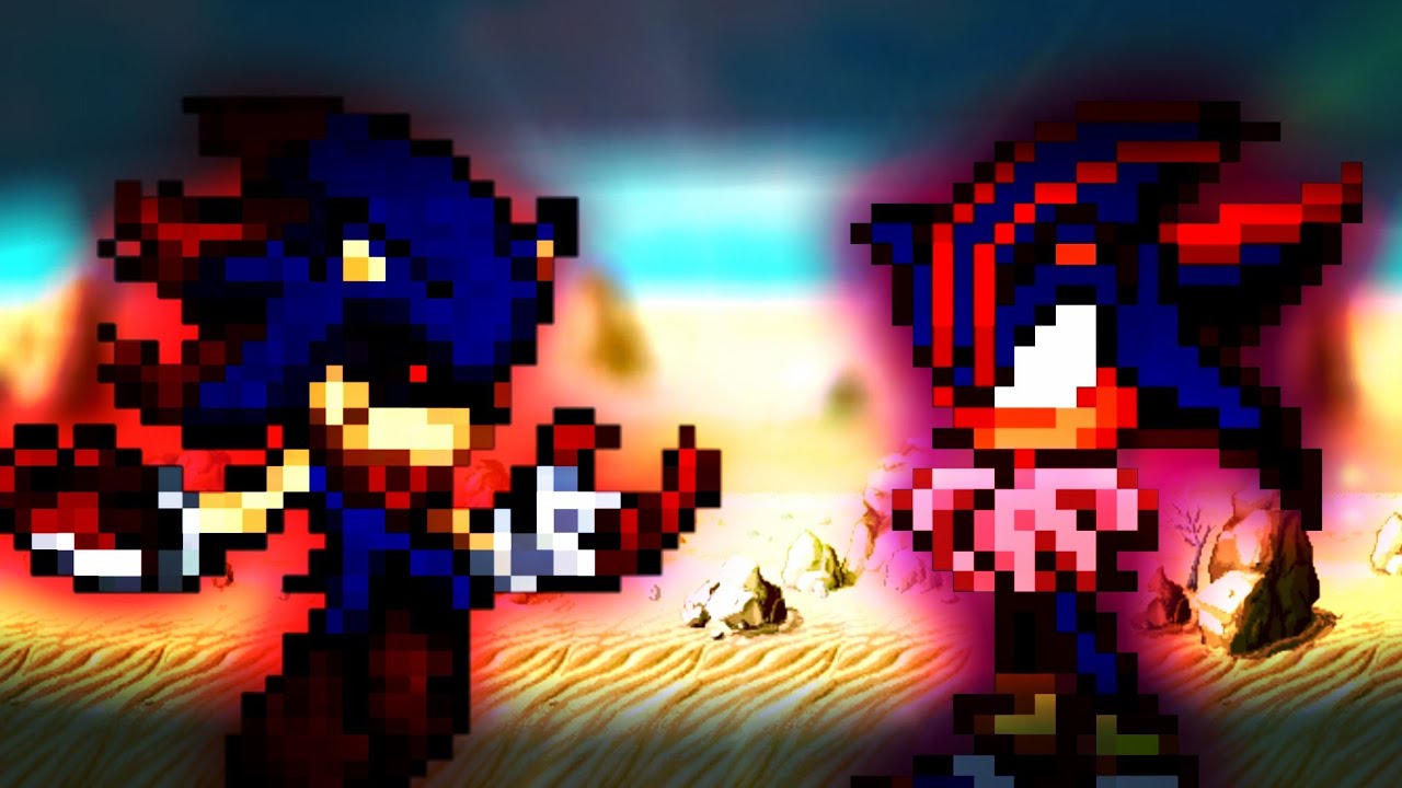 Speed Animation] Shadic Vs Sonic.exe - YouTube