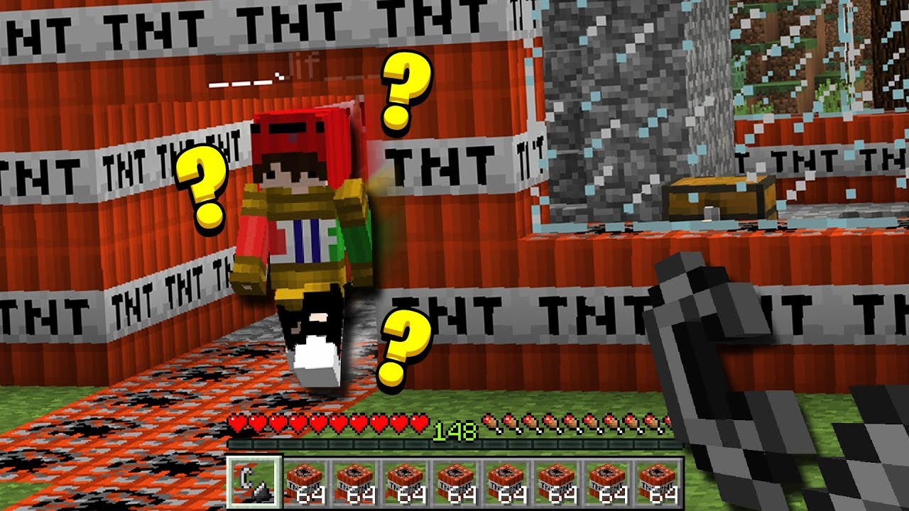 I turned my entire Minecraft Server into TNT... (Minecraft Trolling ...