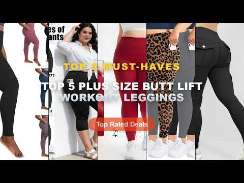 Why Everyone Is Buying Top 5 Plus Size Butt Lift Workout Leggings - Plus Size Women's Butt Lift Legg