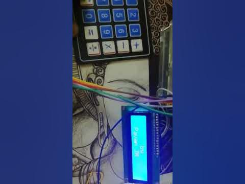 Arduino basic calculator using lcd and keypad - YouTube
