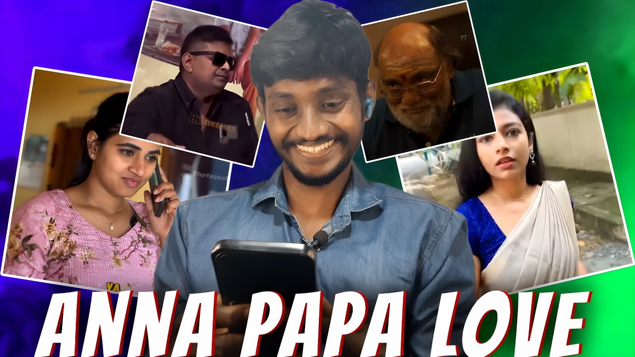 Vadakku Reels & Anna Papa Love 🌚🤣 | Reels Reaction 😂😂😂 | HarivuP ...