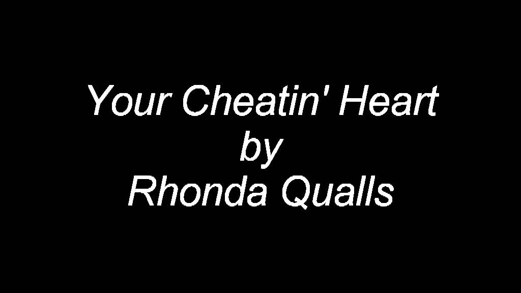 YOUR CHEATIN' HEART, Patsy Cline cover by Rhonda Qualls - YouTube