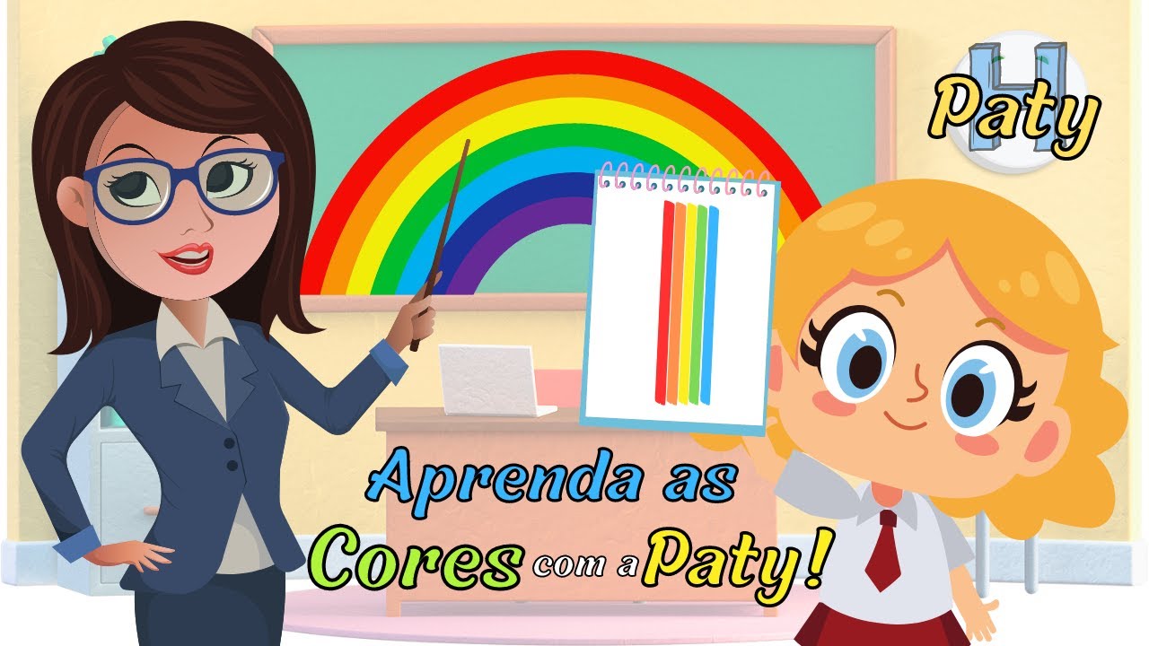 Aprende los colores del arcoíris Diversión de madera | aprendizaje para ...