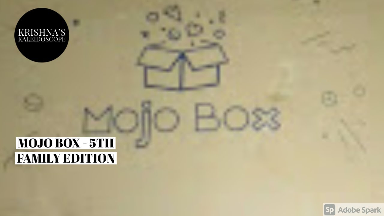 Unboxing Mojo Box - 5th edition - Family Edition - Try new samples ...