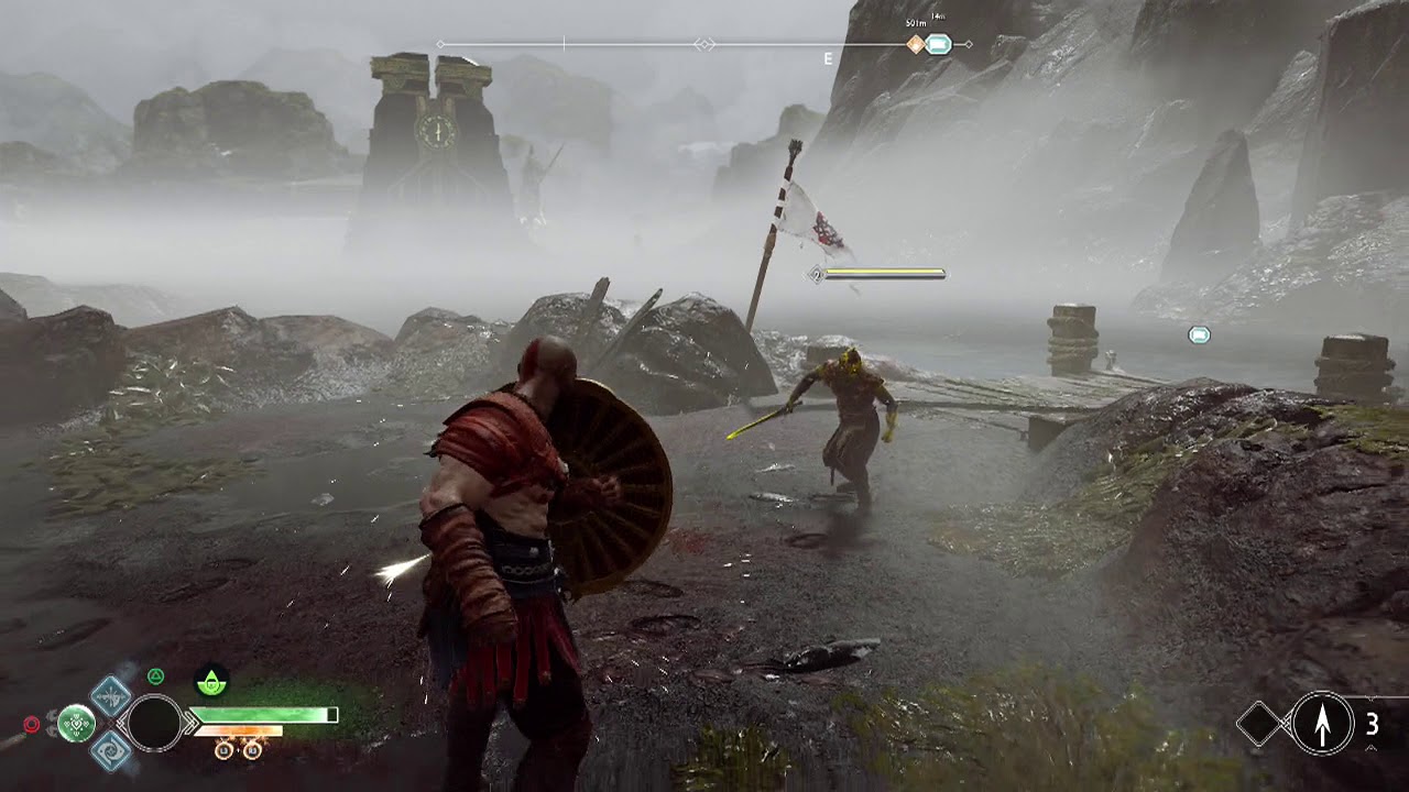 God of War Activate Talisman of Resolute Protection Iron Cove New Dock ...