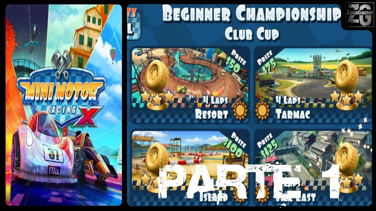 Mini Motor Racing X Parte 1 ¡Carreras a todo Gas! - YouTube