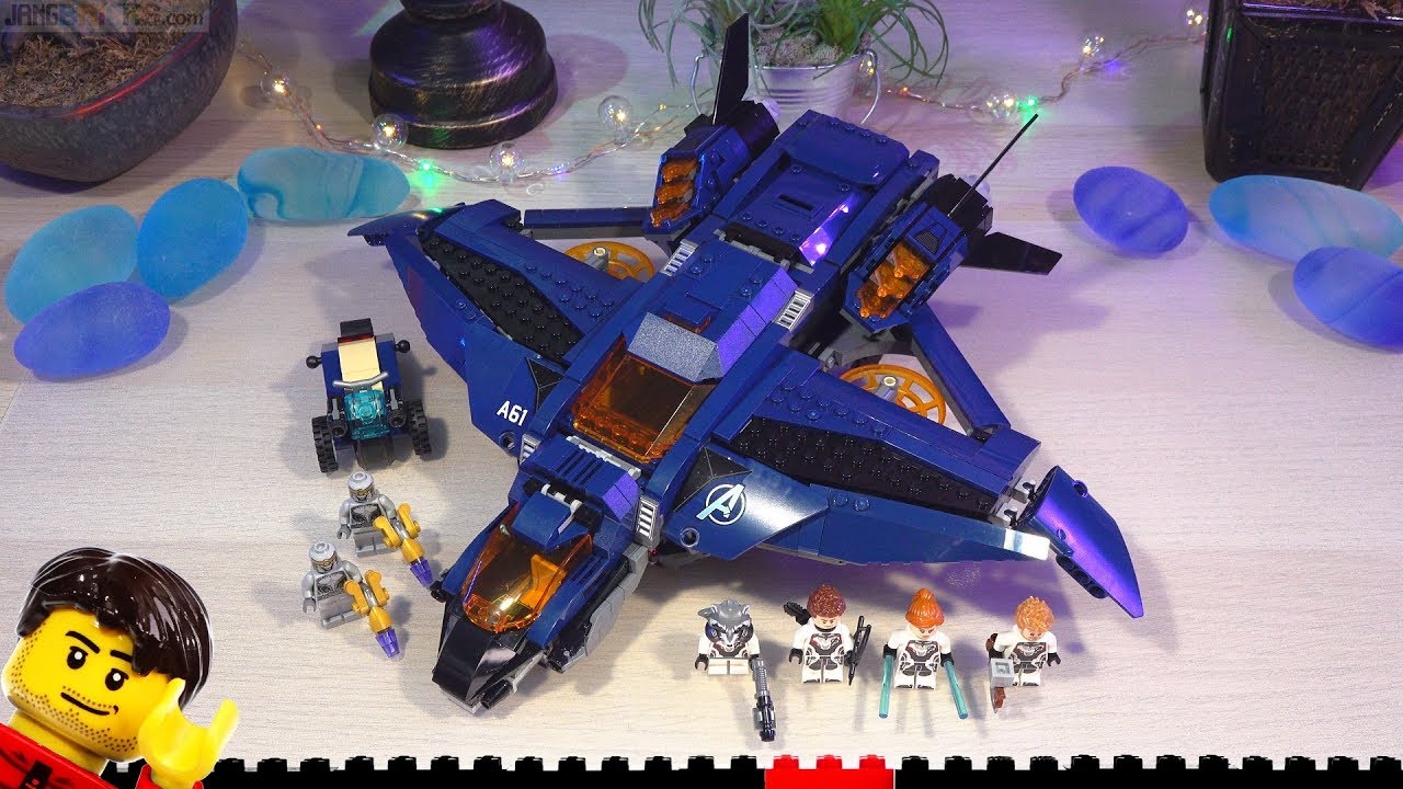 LEGO Build ⏩ Avengers Ultimate Quinjet (Endgame) 76126 - YouTube
