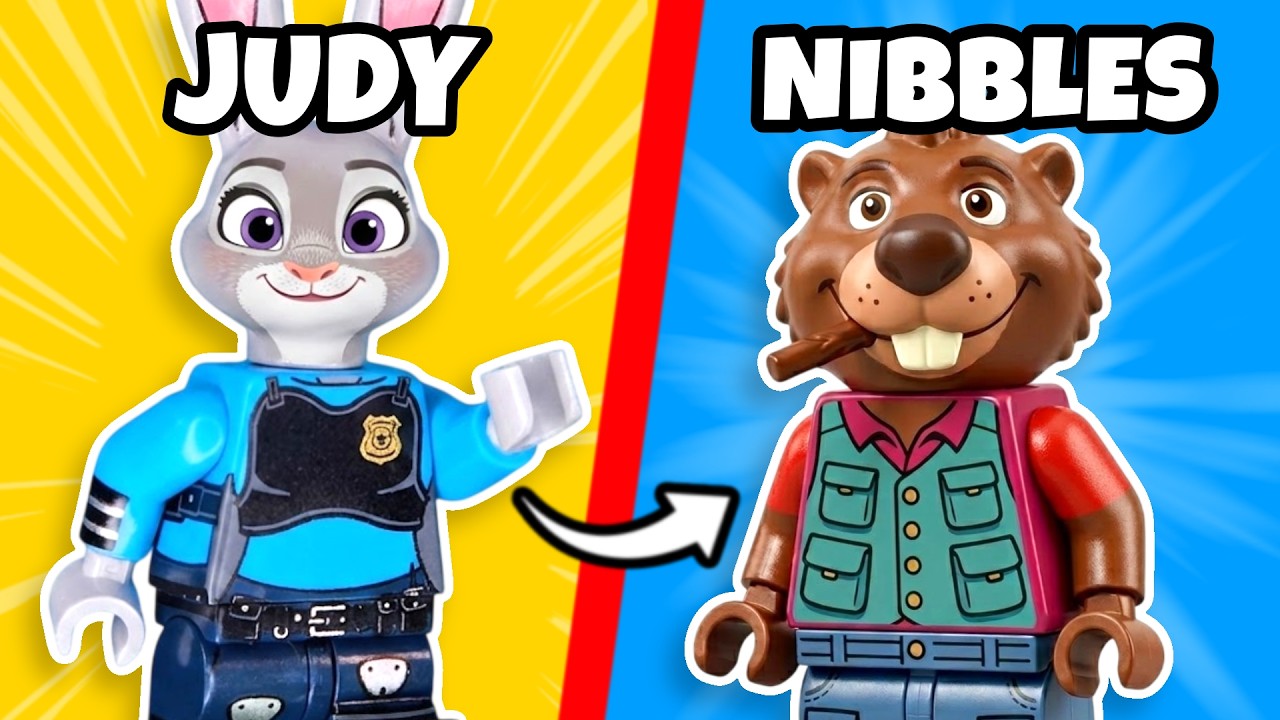 I built ZOOTOPIA CITY in LEGO... - YouTube