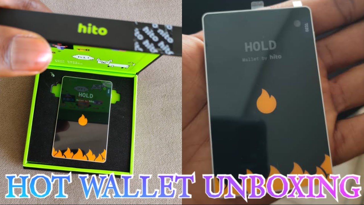 HOT 🔥 HOLD WALLET FROM HITO UNBOXING - YouTube