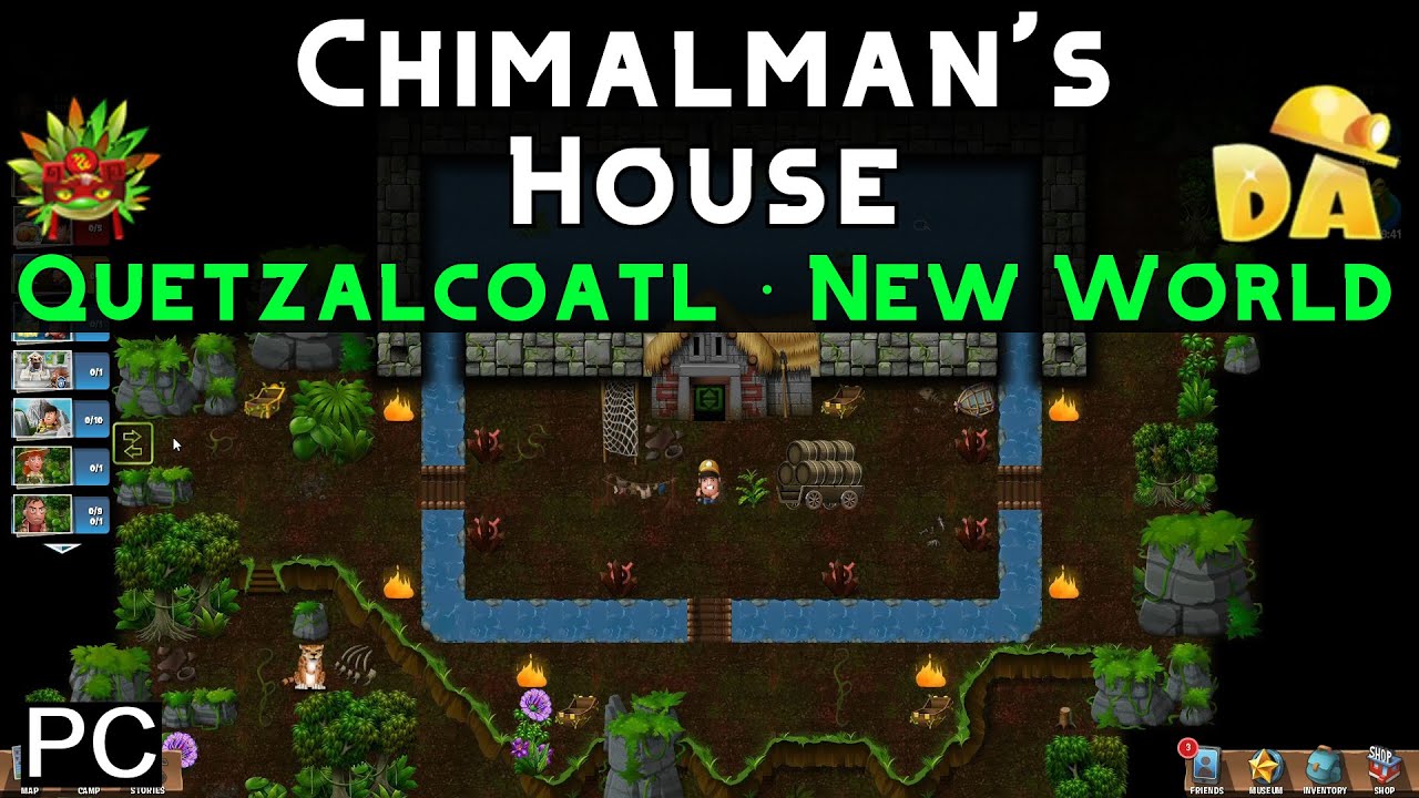Chimalman's House | Quetzalcoatl #9 (PC) | Diggy's Adventure - YouTube