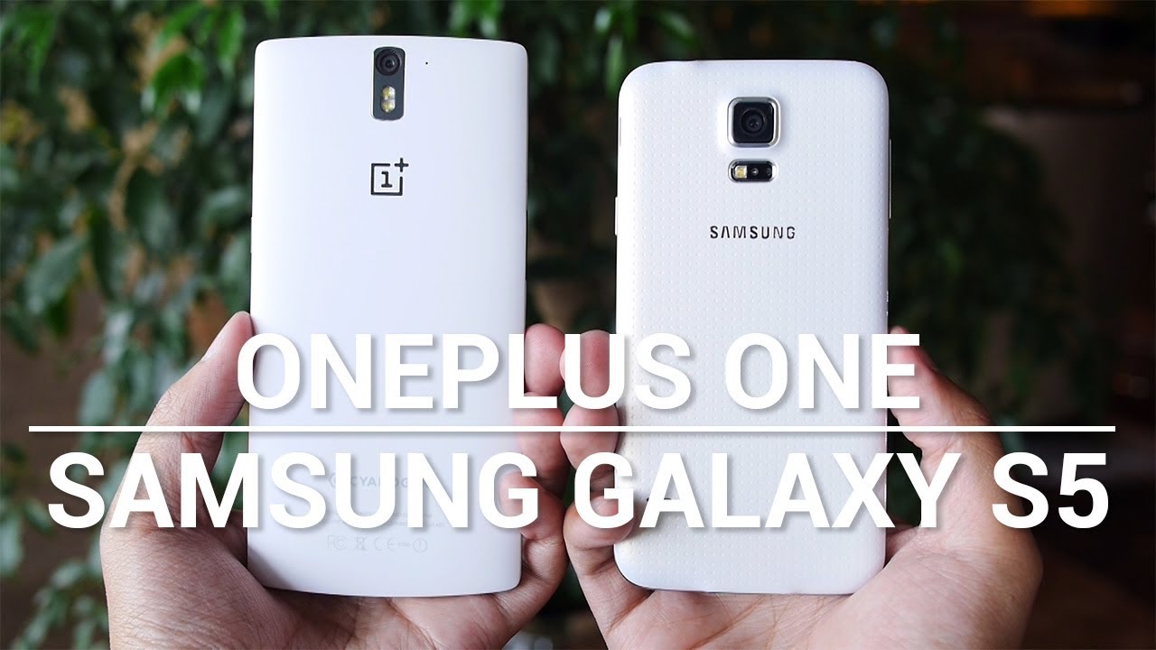 OnePlus One vs Samsung Galaxy S5 - Quick Look - YouTube