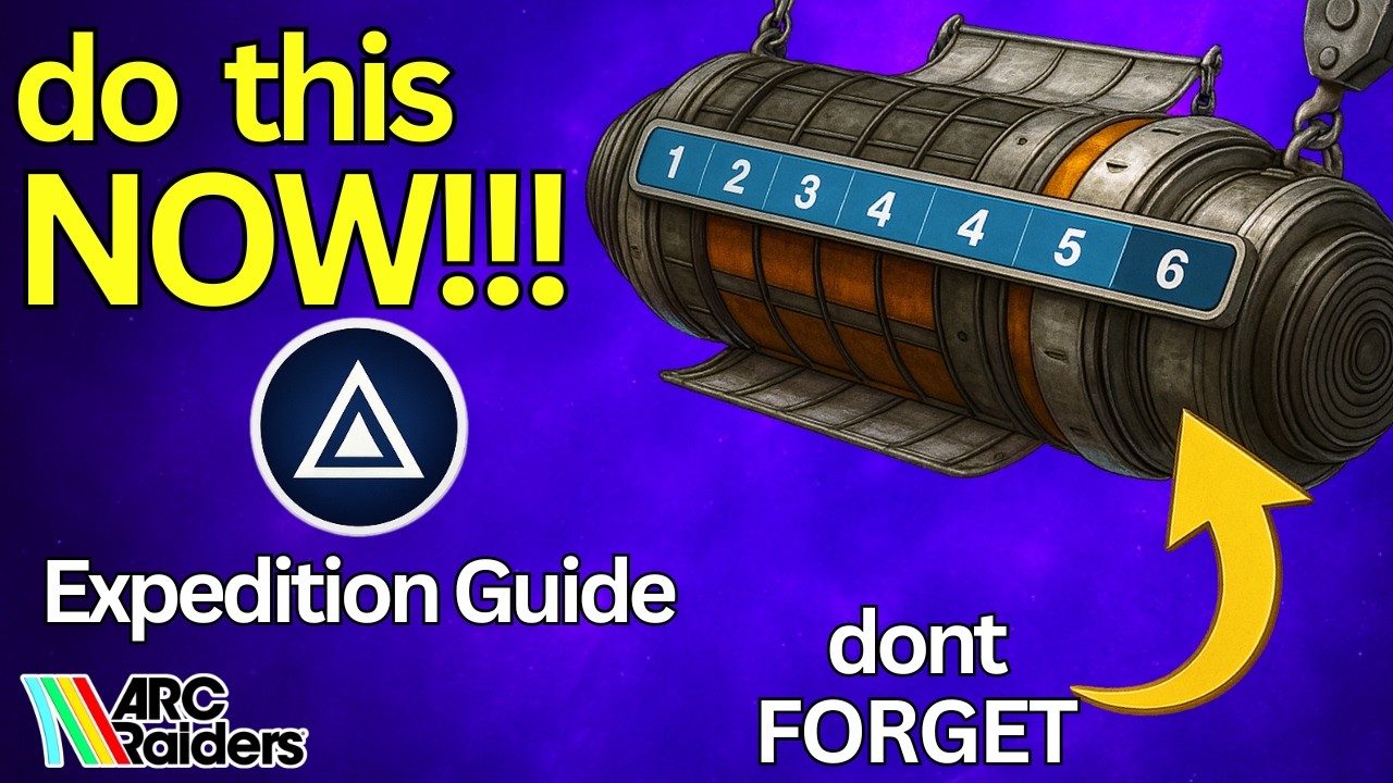 the ONLY Expedition Guide you NEED in Arc Raiders (Stages 1-6) - YouTube