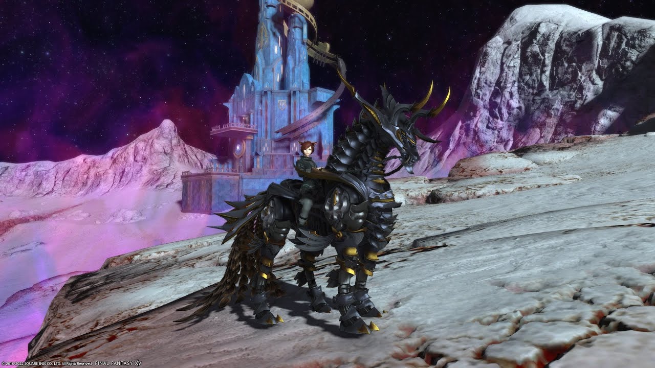 Final fantasy XIV - Finally got the Raigo mount - YouTube