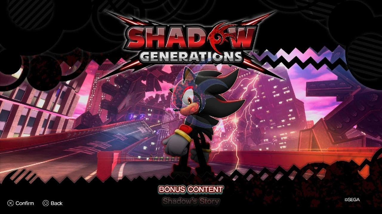 SHADOW GENERATIONS Gameplay episode 1 Shadow is Back - YouTube