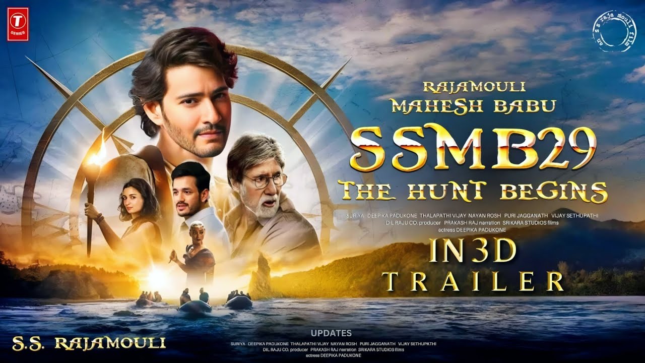SSMB 29 : Official Trailer | Mahesh Babu | SS Rajamoli | Priyanka ...
