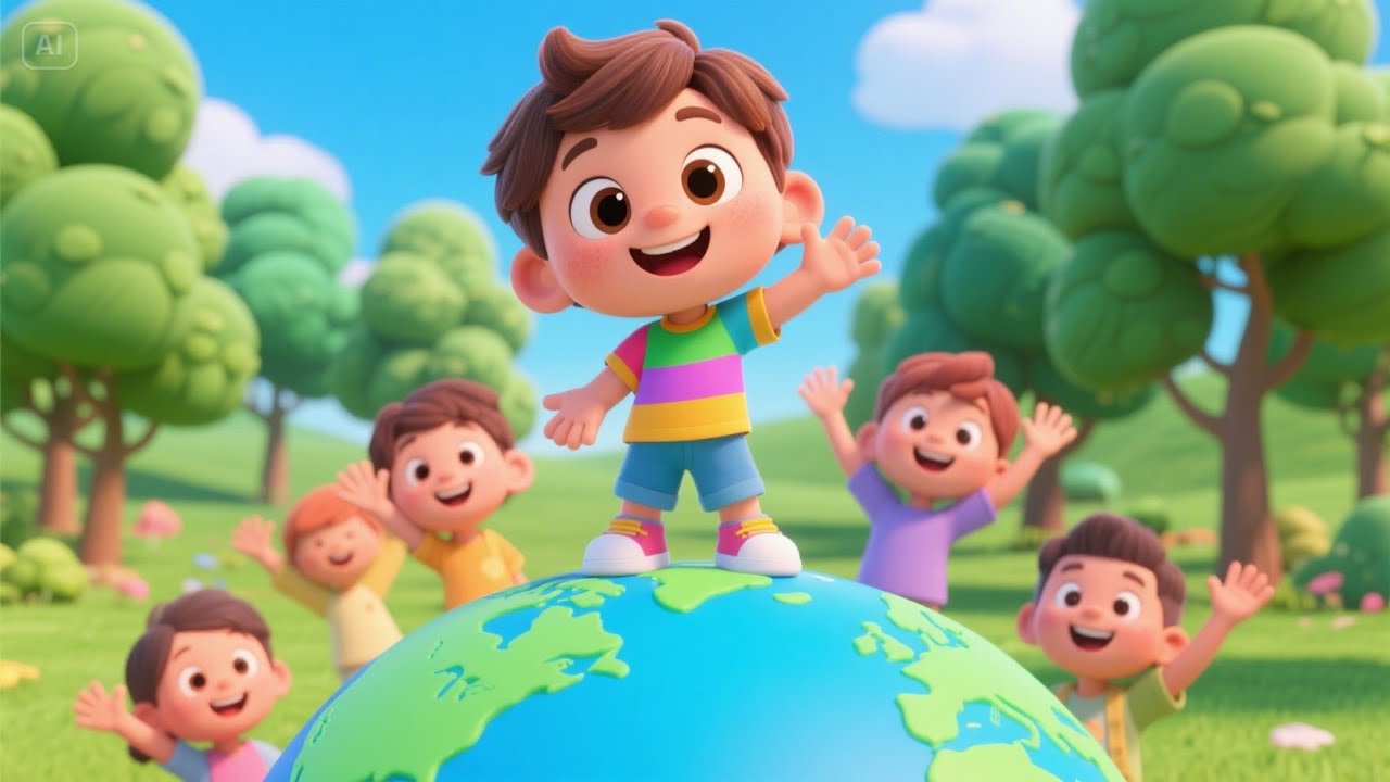 Earth Day Celebration – Green & Happy Dance! | Eco-Friendly Song for ...