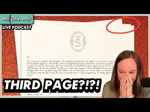 BREAKING: Taylor Swift Updates Her Website Letter, Panic Ensues