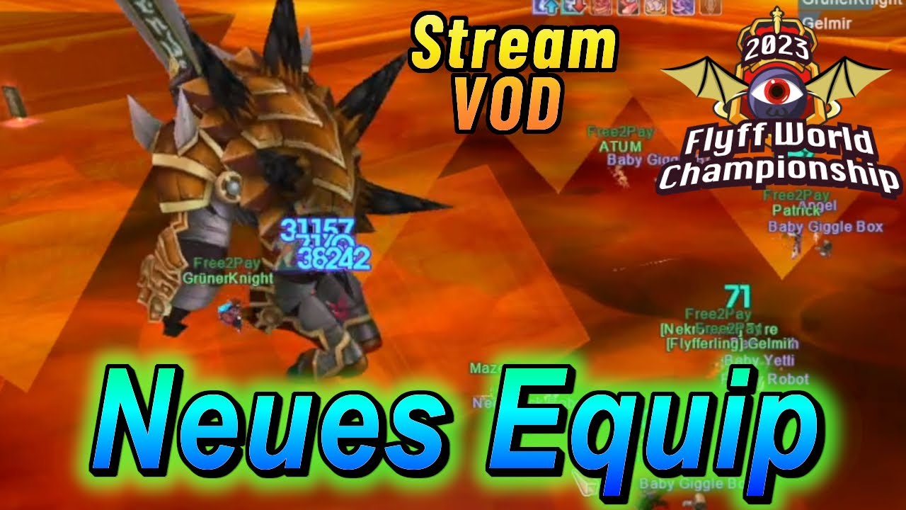 Flyff Universe - Mein neues FWC Gold Equip im Einsatz - YouTube