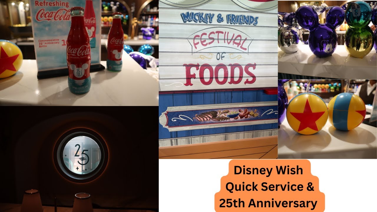 Disney Wish Sept 2023 Quick Service - YouTube
