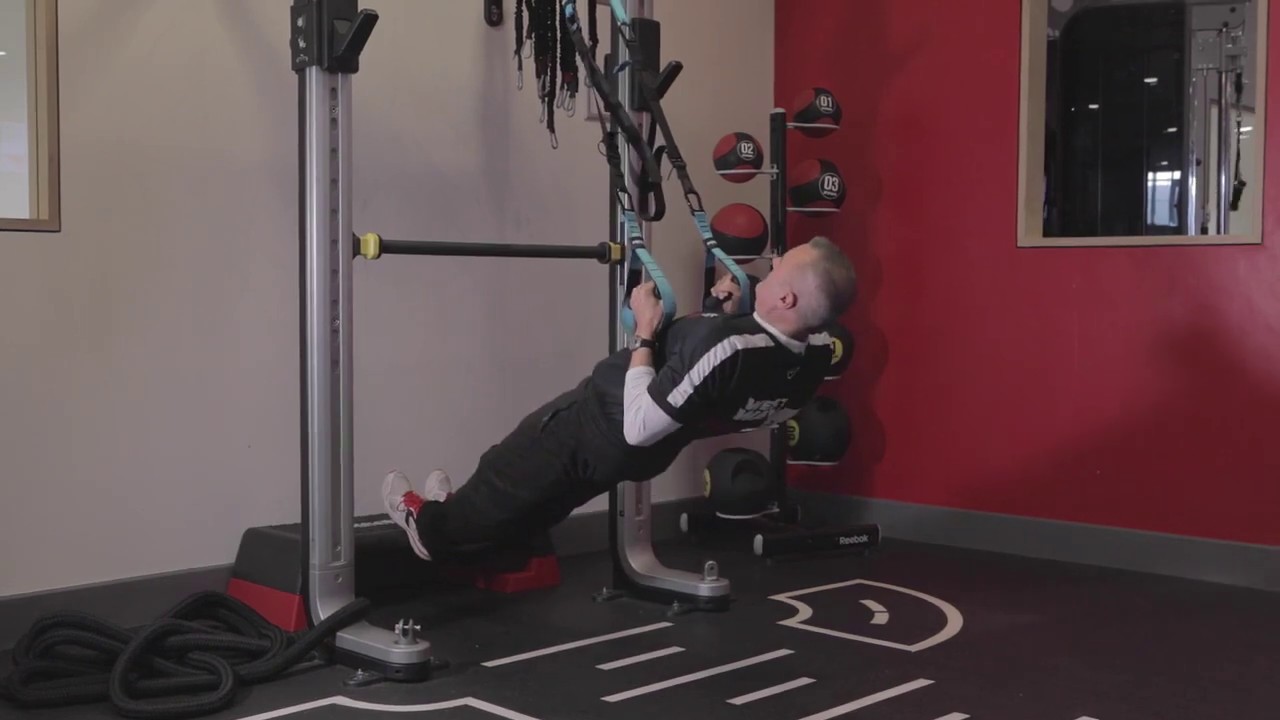 Inverted Row Suspension Straps - YouTube