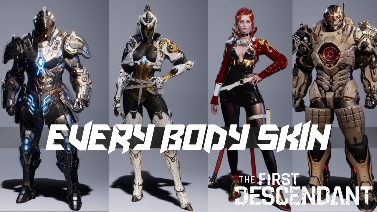 All Body Skins | The First Descendant - YouTube