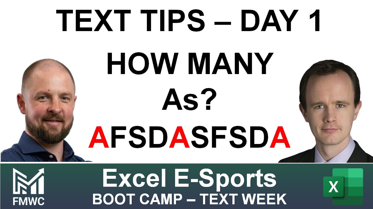 Count Occurrences Of Text Excel World Cup Boot Camp Day 1 YouTube count-occurrences-of-text-excel-world-cup-boot-camp-day-1-youtube