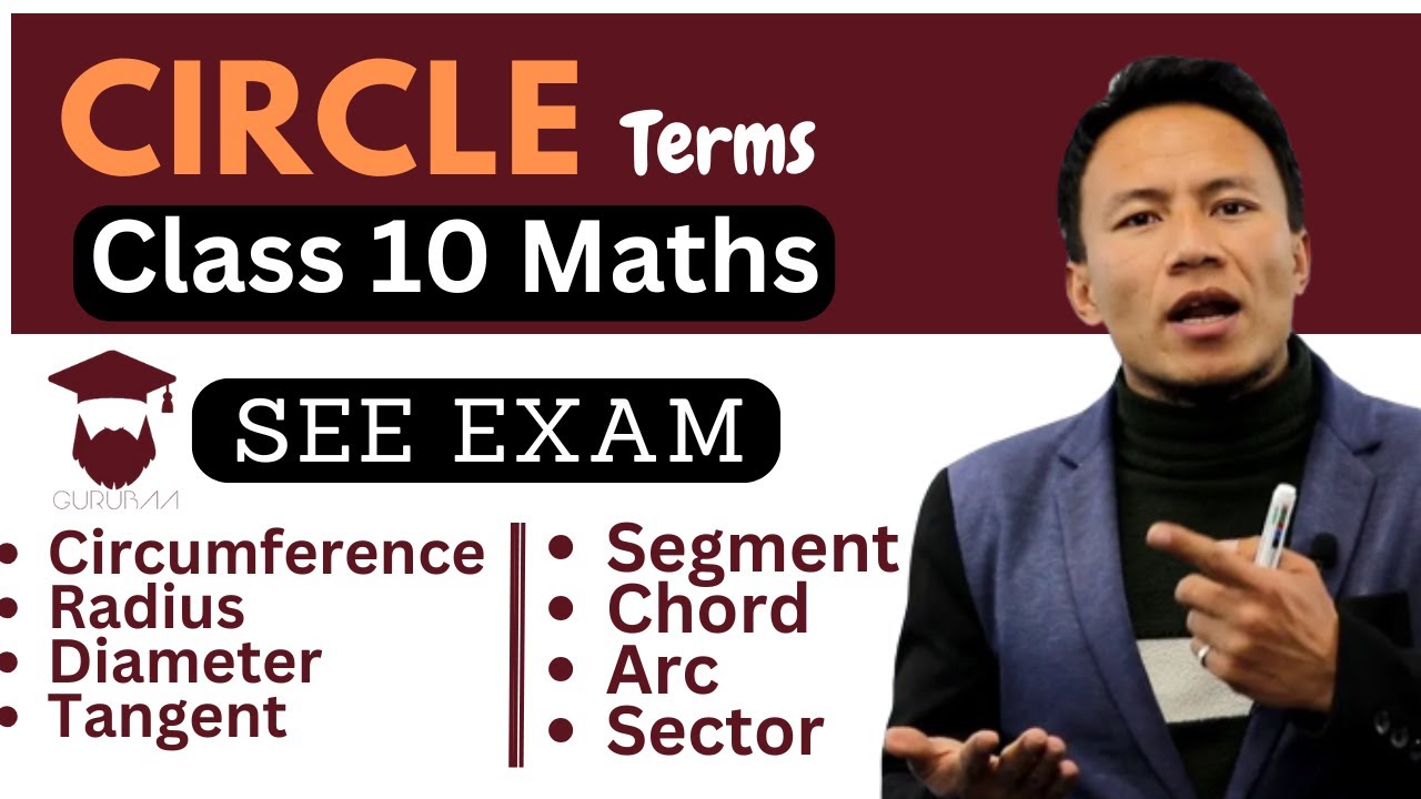 Circle in Nepali || Class 10 Math || Basic Concept and Terminologies || SEE Exam Preparation ...