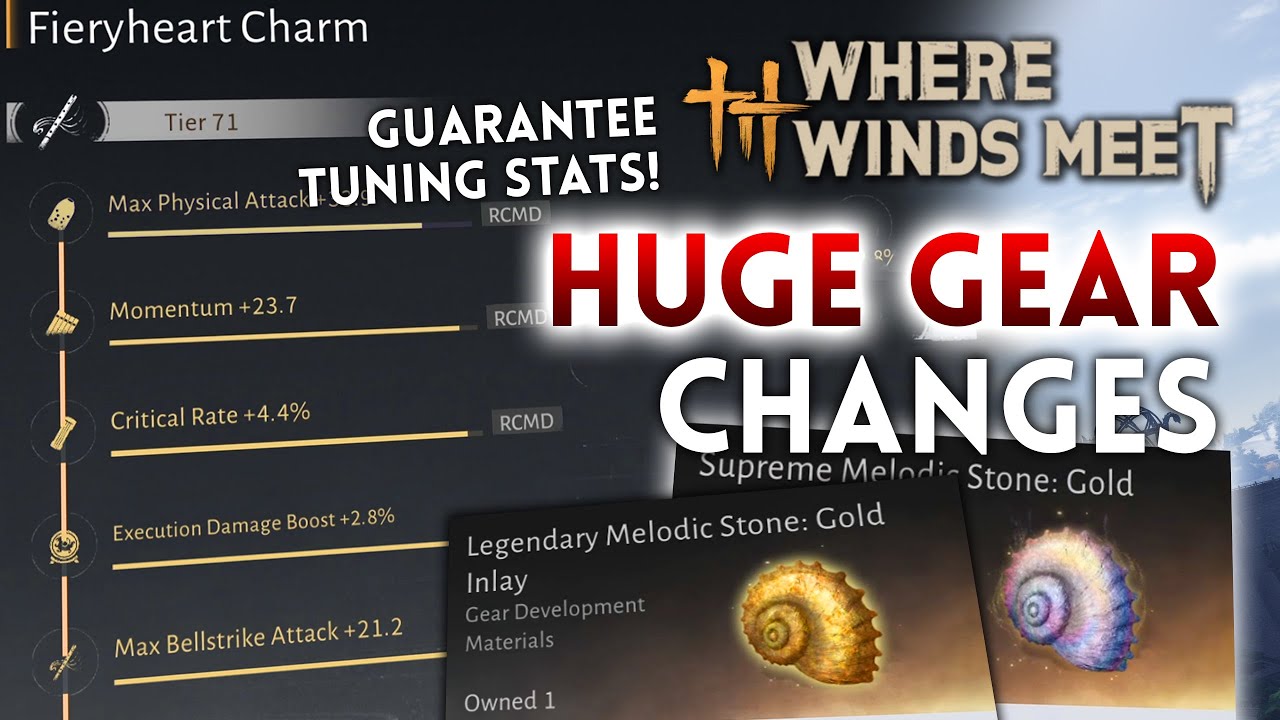 NEW Gear & Tuning Changes in Version 1.2 (Tuning Shells & Multi-stat ...