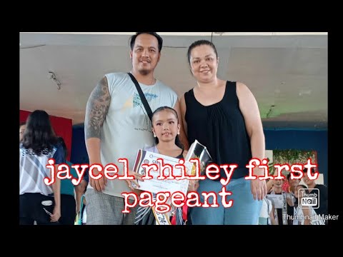 jaycel rhiley first pageant. super proud parents. love you so much bing - YouTube