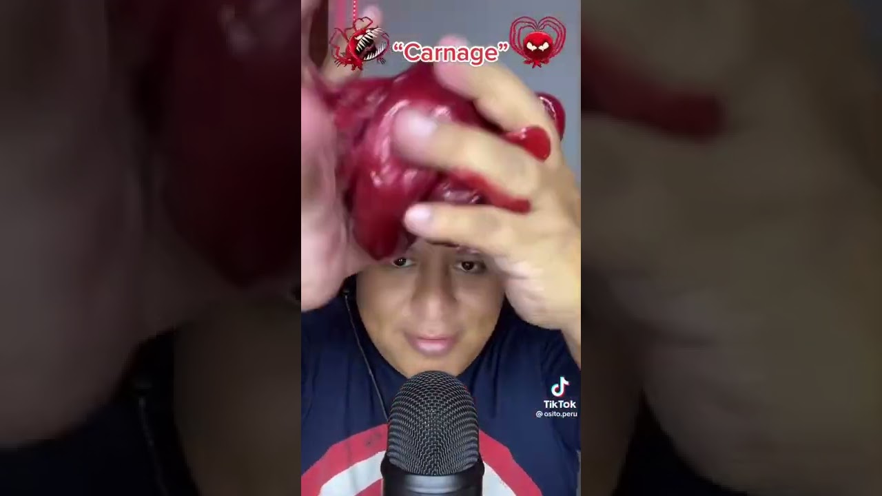 asmr de osito.peru ,Slime Carnage relajante😴 - YouTube