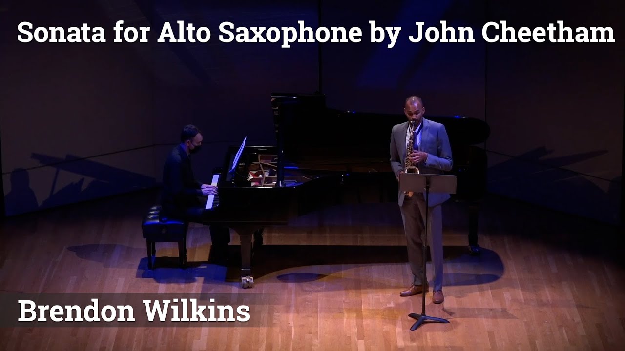 Sonata for Alto Saxophone - John Cheetham - YouTube