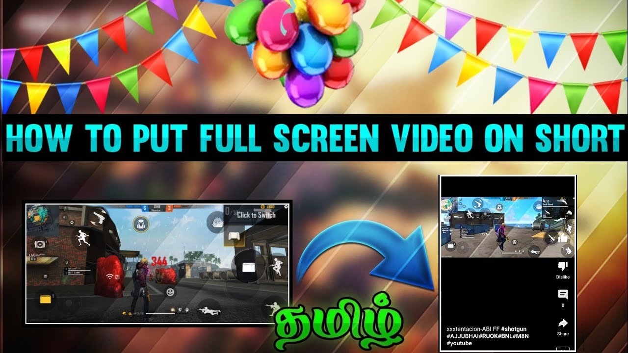 HOW TO PUT FULL SCREEN IN SHORT VIDEO//WITH IN 10 SEC VIDEO READY //IN ...