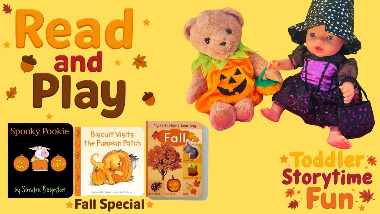 Fall Storytime Special | Spooky Pookie, Biscuit & More Toddler Read ...