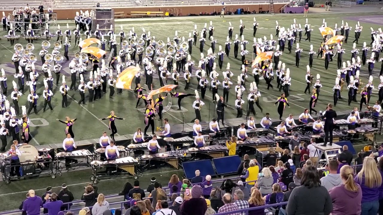 Pride of the Mountains Marching Band Senior Day Post-Game performance ...